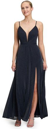 Vera Mont Abendkleid Damen Abendkleid mit Lurexfaden