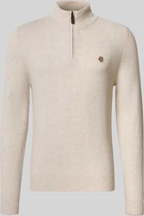 Mc Neal Regular Fit Strickpullover aus reiner Wolle