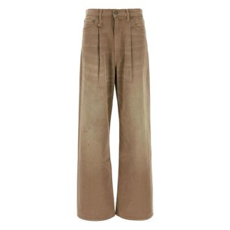 R13 Plissierte Jean - - Jeans - Damen - Braun - W25