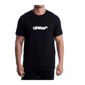 Off-white Homme, Tops, Noir, Taille: M Spray Arrow Slim T-Shirt