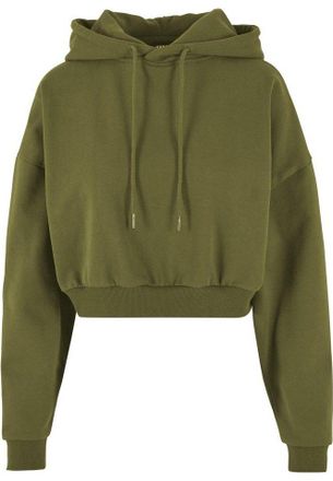 Urban Classics Kapuzenpullover Urban Classics Damen Ladies Cropped Heavy Hoody (1-tlg)