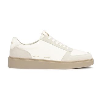 Kazar Herren-Sneaker aus kombinierten Materialien - - Shoes - Herren - Wei&szlig; - 42 EU