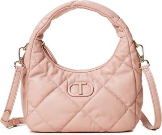 Twin-Set Kleine Tote Bag mit Steppung - Rosa