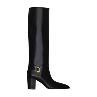 Saint Laurent Julia Boots - - Shoes - Damen - Schwarzk - 37 1/2 EU
