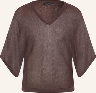 OPUS Strickshirt Pench braun