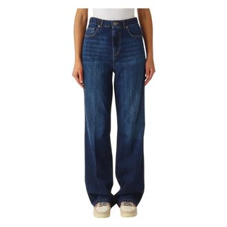 Twinset Femme, Jeans, Bleu, Taille: W31 Wide Jeans