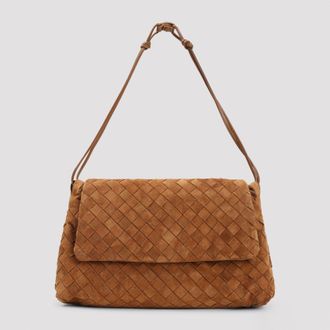 Bottega Veneta Pochette en cuir su&eacute;d&eacute; Bottega Veneta