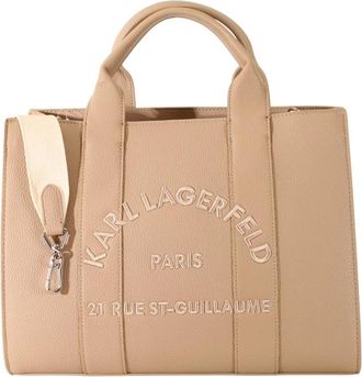 Karl Lagerfeld Femme, Sacs, Beige, Taille: ONE Size Gavoi Handas