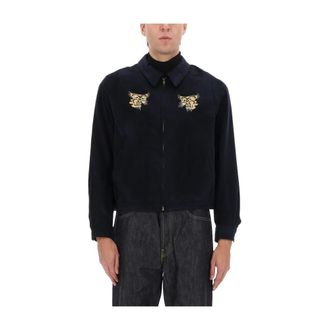 Visvim Homme, Vestes, Bleu, Taille: L Norad Blouson (Silk)
