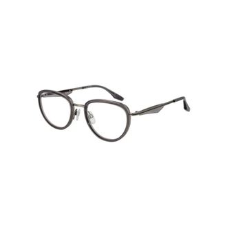 Trussardi Homme, Accessoires, Gris, Taille: ONE Size Monture de Lunettes &Eacute;l&eacute;gante au Design Moderne