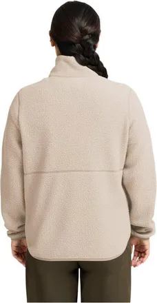 Jack Wolfskin Fleecejacke Lite Curl Full-Zip oyster beige Damen