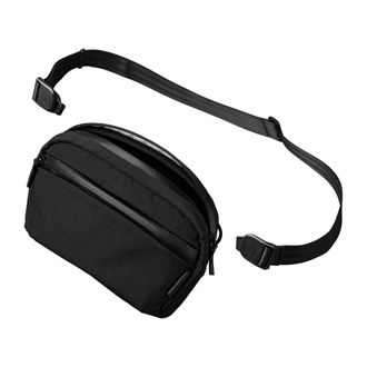 Alpaka Flight Sling 1L | Umh&auml;ngetasche Crossbody Sling Bag Herren Klein | Brusttasche Schultertasche Reise-Organizer mit Schl&uuml;sselring & Abnehmbarem Tragerie