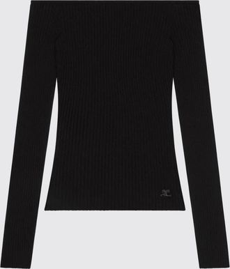 Courrèges Top COURRÈGES Damen Farbe Schwarz