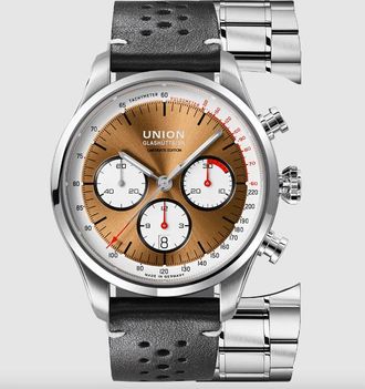 Union Glash&uuml;tte/SA. Belisar Chronograph Herrenuhr Limited Edition D009.427.16.290.09