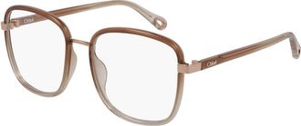 Chlo&eacute; unisex, Accessoires, Orange, Taille: 53 MM Optical Frame