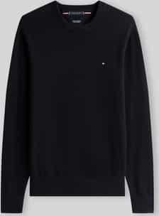 Tommy Hilfiger Regular Fit Pullover aus Baumwoll-Kaschmir-Mix