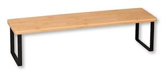 KESPER Kesper | &Eacute;tag&egrave;re de Cuisine, mat&eacute;riau: Bambou, m&eacute;tal, Dimensions: 55 x 13,5 x 15 cm, Couleur: Marron, Noir | 58807