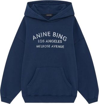 Anine Bing Harvey Logo-detail Hoodie
