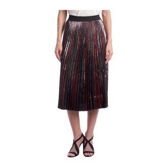 Zadig&Voltaire Metallischer Verlauf Plissierter Midi-Rock - - Skirts - Damen - Mehrfarbig - XS