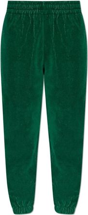 Versace Cotton-Terry Jacquard Sweatpants - - Trousers - unisex - Gr&uuml;n - L