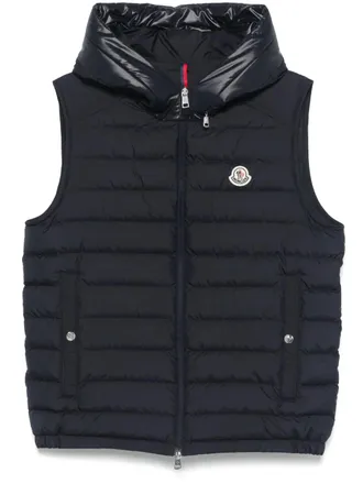Moncler Bourget Weste - Blau