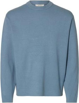 Selected Pull droit &agrave; col c&ocirc;tel&eacute;