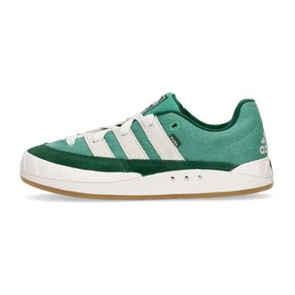 adidas Low Sneaker mit Logo - - Sport - Herren - Gr&uuml;n - 43 1/3 EU