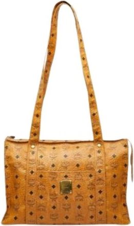 MCM Pre-owned Visetos Tote Bag - - Pre-owned - Damen - Braun - ONE SIZE