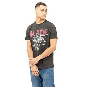 MARVEL Blade Strike T-Shirt, Noir, XL Homme