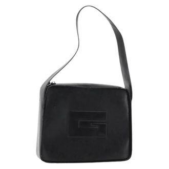 Gucci Pre-owned Leder-Schultertasche - - Pre-owned - Damen - Schwarzk - ONE SIZE
