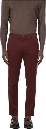 Mason's Pantalon Chino Milano - Homme - Pantalons - Rouge - Taille: 2XL