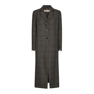 Blanca Vita Mantel mit Einreiher-Verschluss bis Kn&ouml;chell&auml;nge - - Coats - Damen - Grau - 2XS