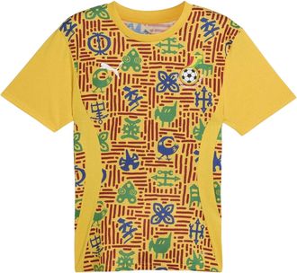 Puma Prematch Fu&szlig;balltrikot f&uuml;r Herren, Ghana (Gelb)
