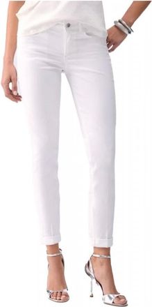 Liu Jo Femme, Jeans, Blanc, Taille: W27 Pantalon Skinny Court