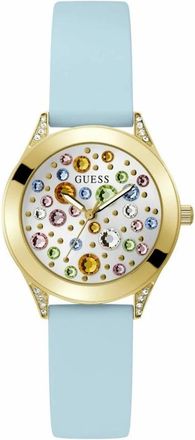 Guess Mini Wonderlust Uhr - - Accessories - Damen - Blau - ONE SIZE