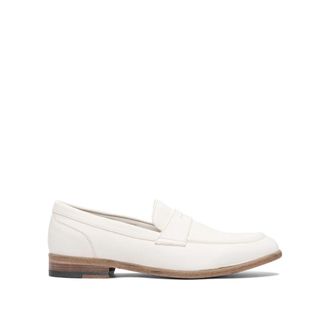 Rolando Sturlini Wei&szlig;e Loafer Schuhe Stilvoll Bequem Chic - - Shoes - Damen - Wei&szlig; - 38 EU