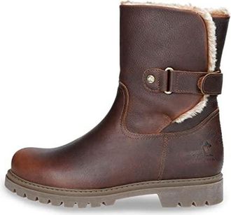 Panama Jack Femme Felia Bottes mi-Mollet, Castaño, 39.5 EU