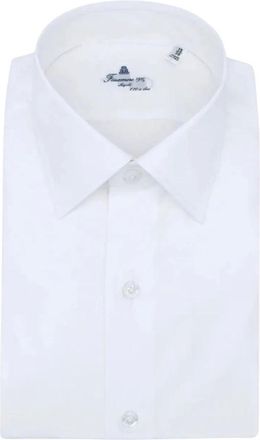 Finamore Homme, Chemises, Blanc, Taille: 3XL Shirt 170.2