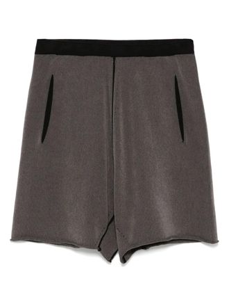 Label Under Construction short chino droit - Noir