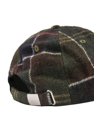 Barbour MHA0553 Tartan Wool Blend Baseball Cap - Multicolor