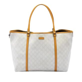 Gucci Sac cabas en toile Pre-owned - Femme - Pre-owned - Blanc - Taille: ONE Size