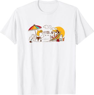 Peanuts Lucy & Sally - Girls Beach Day - Sommer T-Shirt