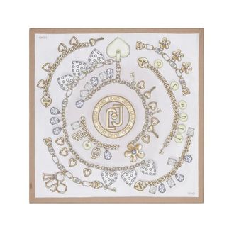 Liu Jo unisex, Accessoires, Beige, Taille: ONE Size Large Foulard