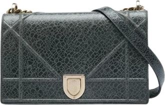 Dior Pre-owned Diorama Shoulder Bag - Femme - Pre-owned - Gris - Taille: ONE Size