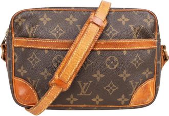 Louis Vuitton Crossbody Bags - Louis Vuitton Canvas Monogram Trocadero 23 Crossbo - Gr. unisize - in Braun - f&uuml;r Damen