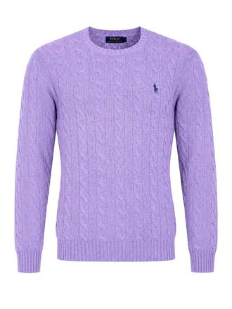 Polo Ralph Lauren Pull Col Rond - Violet
