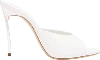 Casadei Femme, Chaussures, Blanc, Taille: 42 1/2 EU Blade Minorca Mules