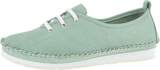 Andrea Conti Damen Schnürer Sneaker, Mint, 35 EU
