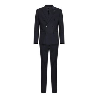 Lardini Single Breasted Suits - - Suits - Herren - Blau - L