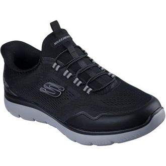 Skechers Homme Summits Chaussures, Anthracite Noir, 42 EU